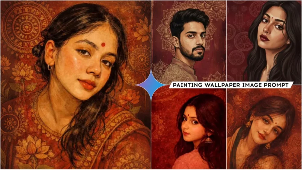 Google Gemini Painting Wallpaper Ai Photo Prompts 2025 - PromptSeen